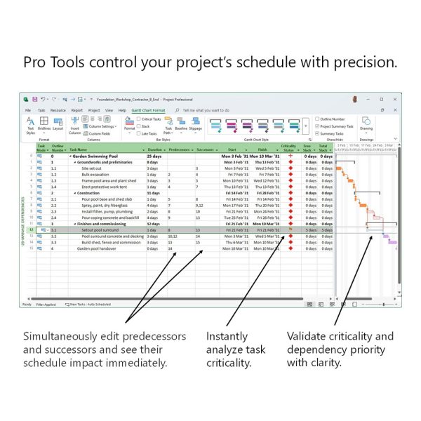 Microsoft Project Guide Pro- Project Learning